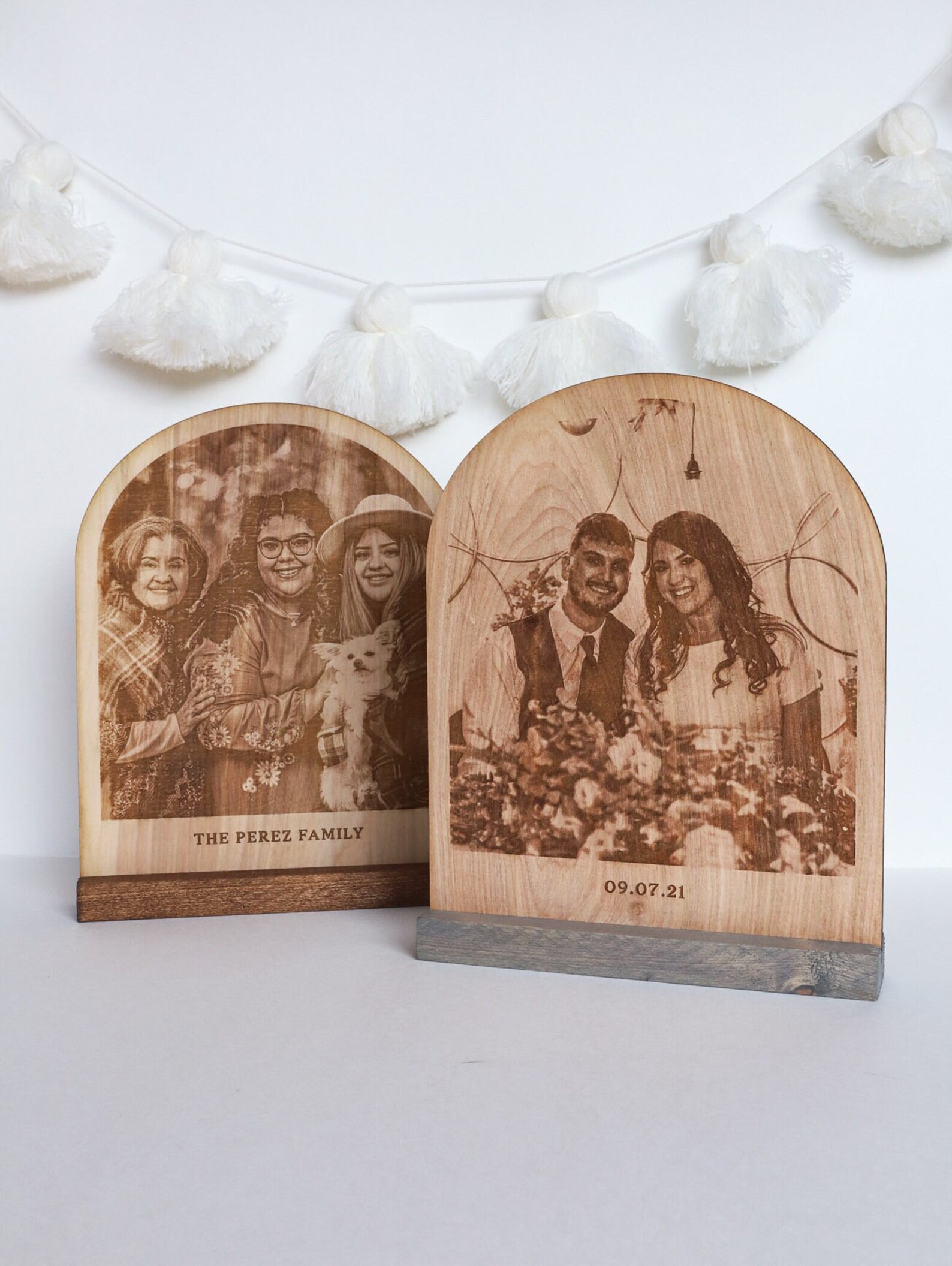 Custom Photo Engrave With Stand - Etsy