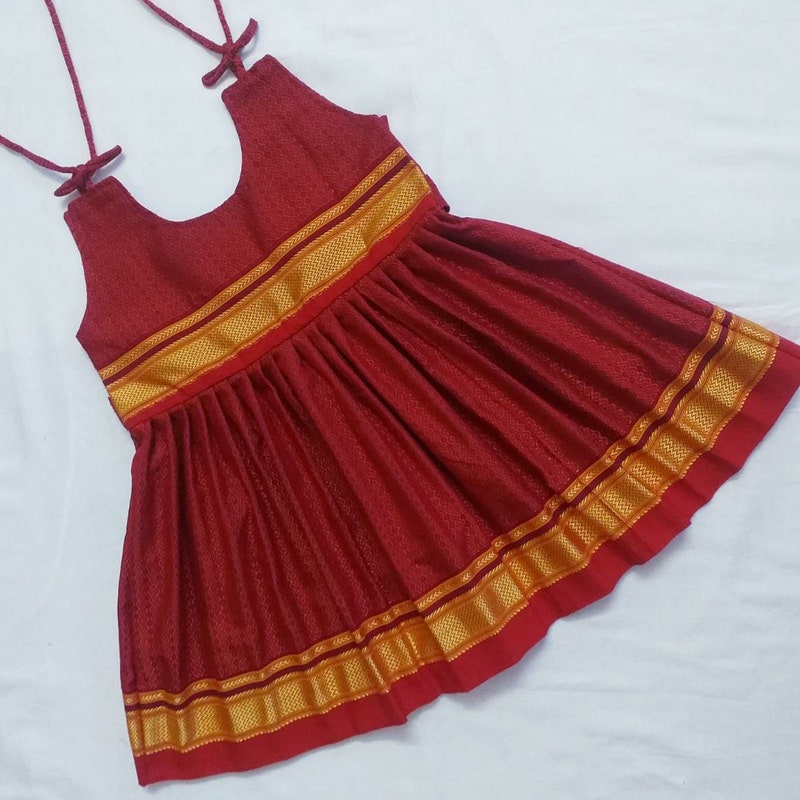 Paithani Pavadai - Etsy
