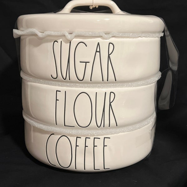 Flour Sugar Canister Set - Etsy