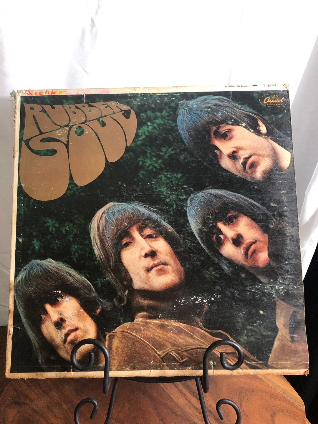 Vintage the Beatles “rubber Soul” Vinyl Record - Etsy