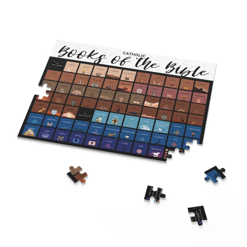 Catholic Books of the Bible Puzzle (120, 252, 500-piece) - Etsy