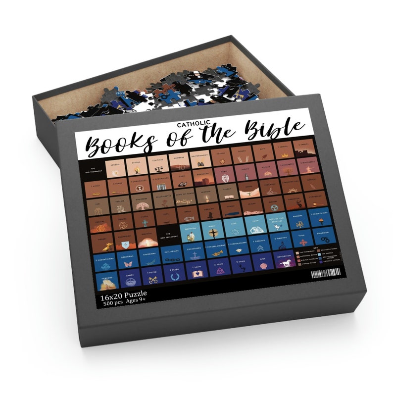 Catholic Books of the Bible Puzzle (120, 252, 500-piece) - Etsy