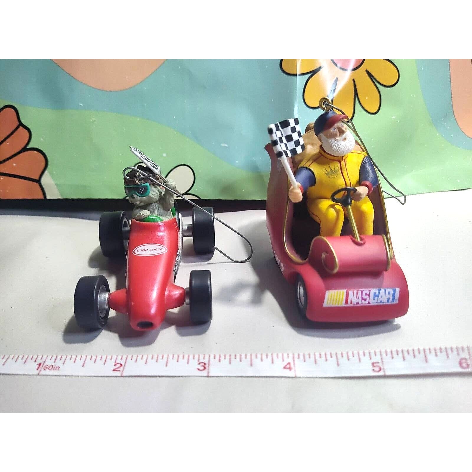 Vintage Hallmark Nascar Racing Theme Santa Squirrel Checker - Etsy