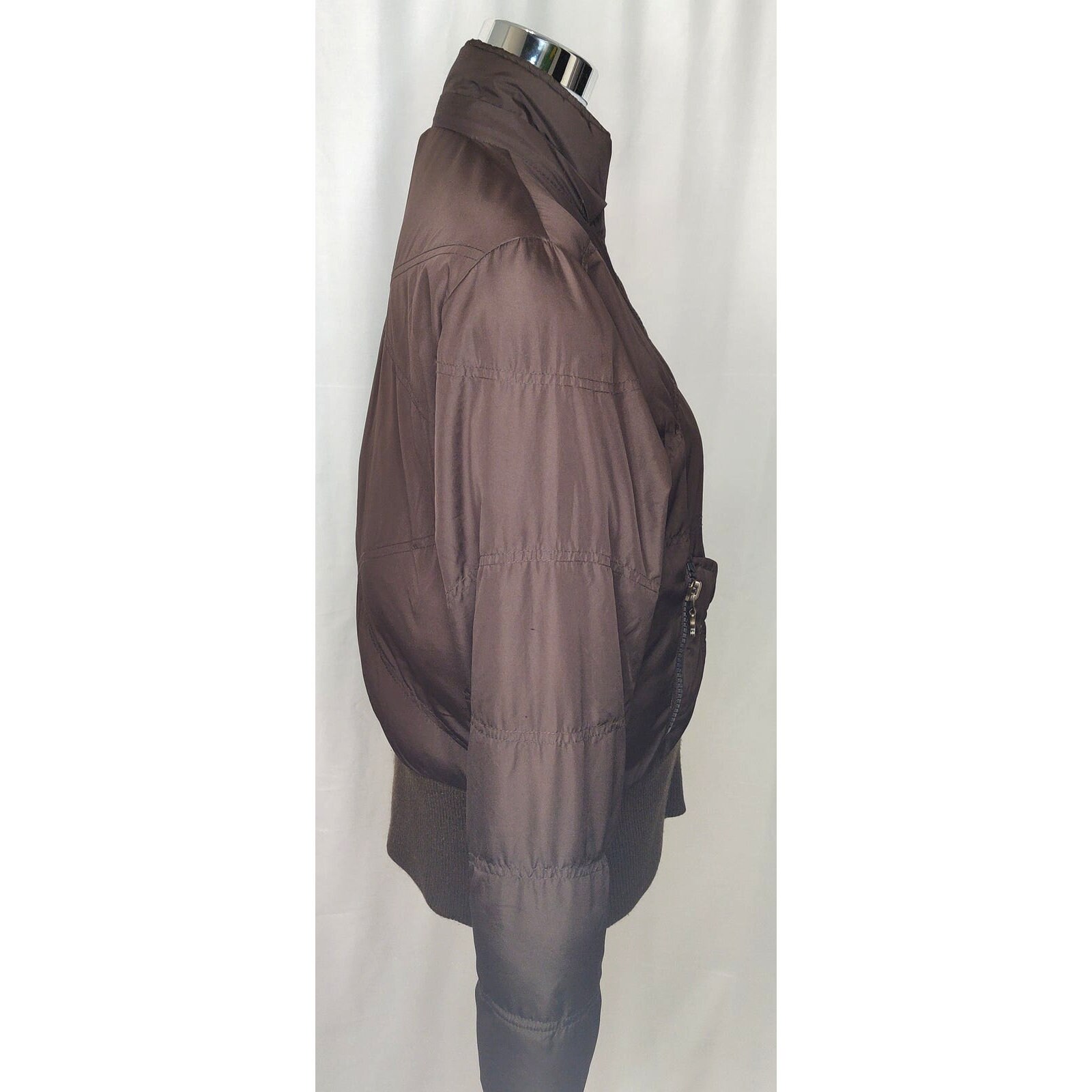 Vintage Fubu Puffer Jacket Dark Brown Winter Coat 90s Y2K Gold ...