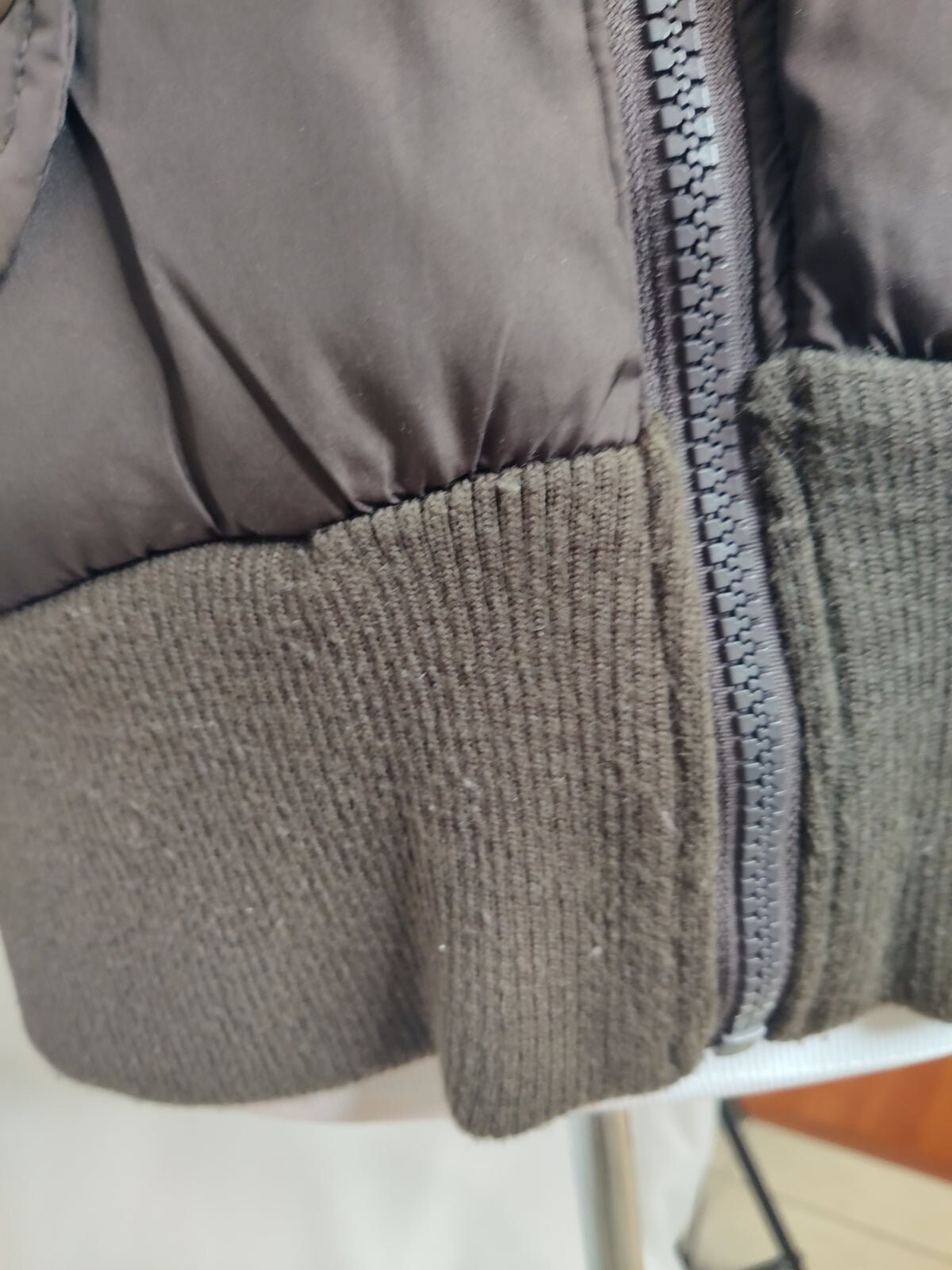 Vintage Fubu Puffer Jacket Dark Brown Winter Coat 90s Y2K Gold ...
