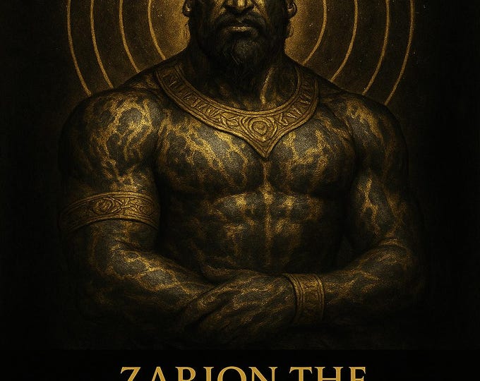 ZARION the GOLD-VEINED Marid Sovereign Djinn of Wealth, Expansion ...