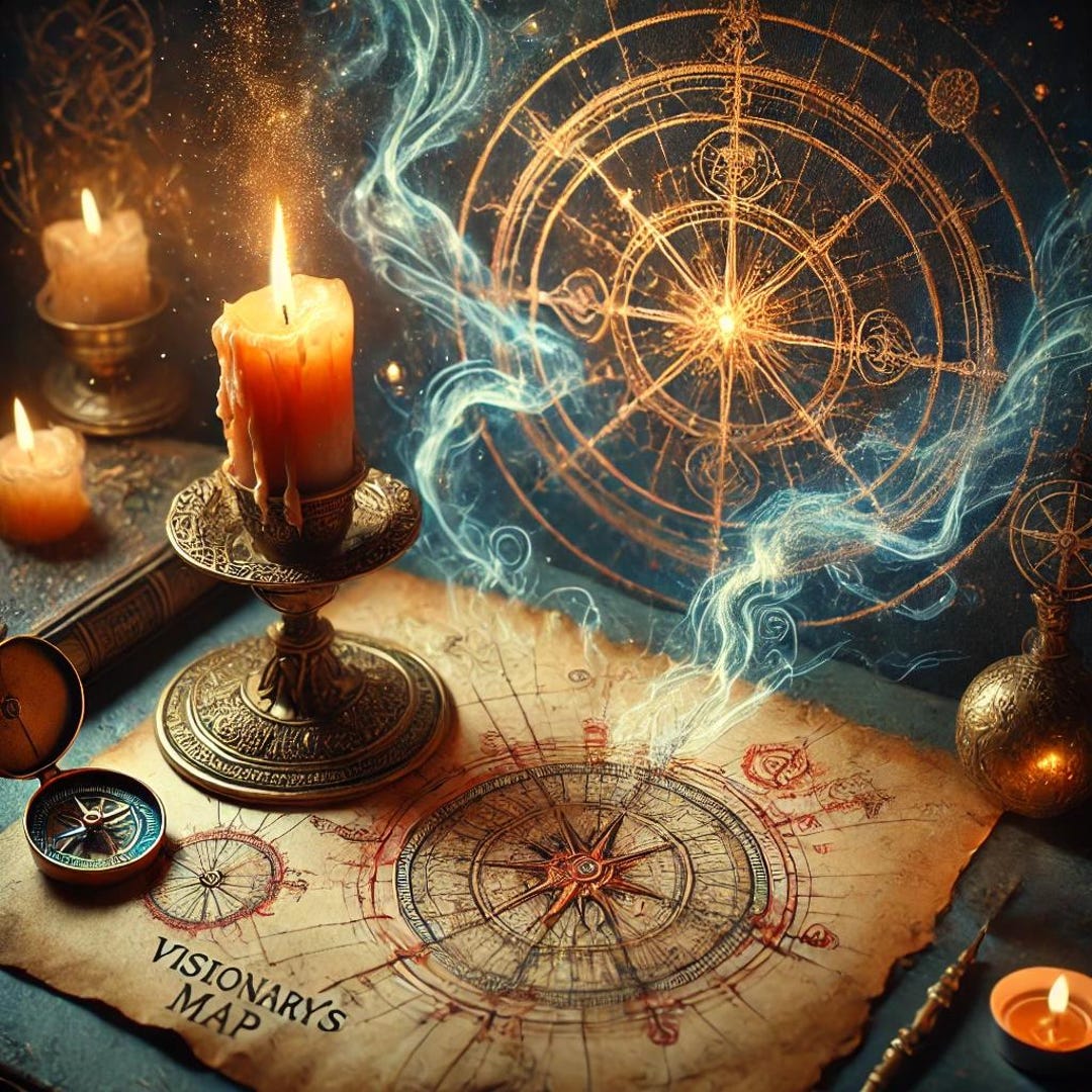 The Visionary’s Map – Chart Your Destiny With Clarity and Power - Etsy