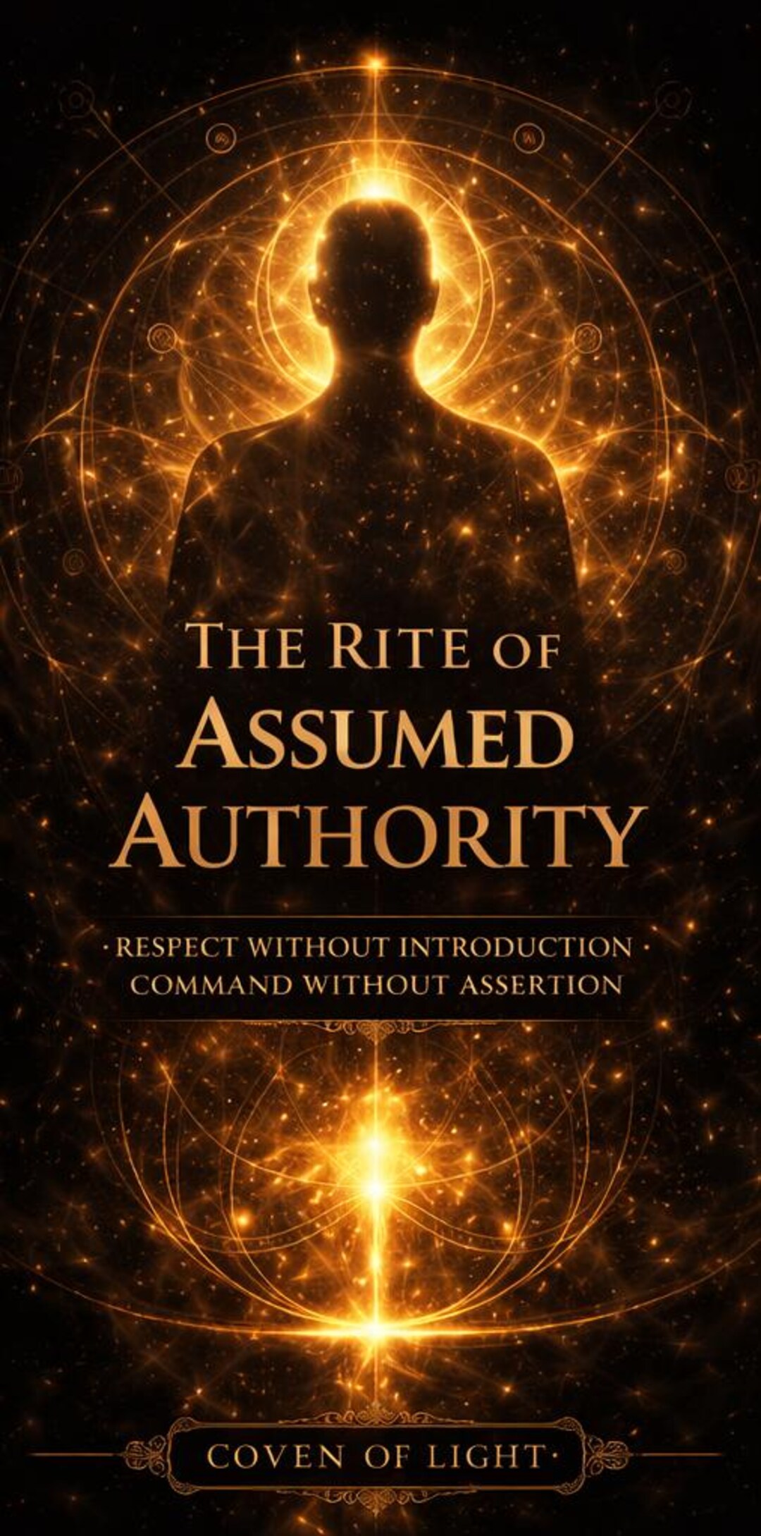 The Rite of ASSUMED AUTHORITY - Respect Without Introduction Command ...