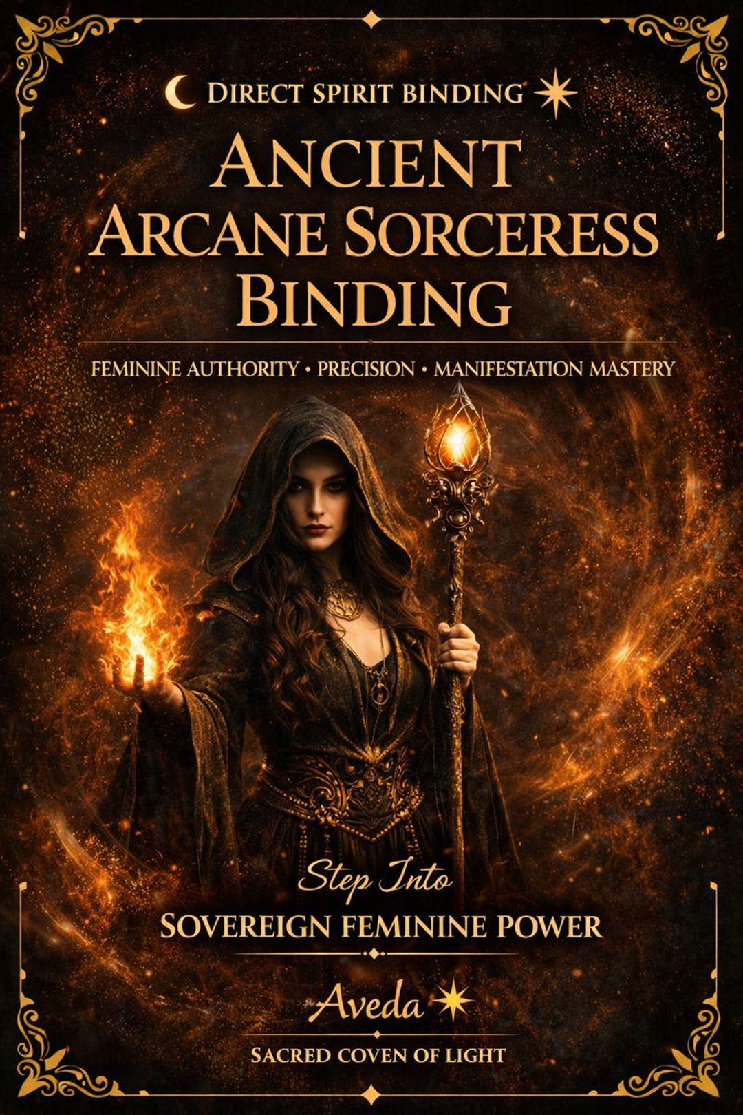 ANCIENT ARCANE SORCERESS Binding -direct Spirit Alignment • Feminine ...