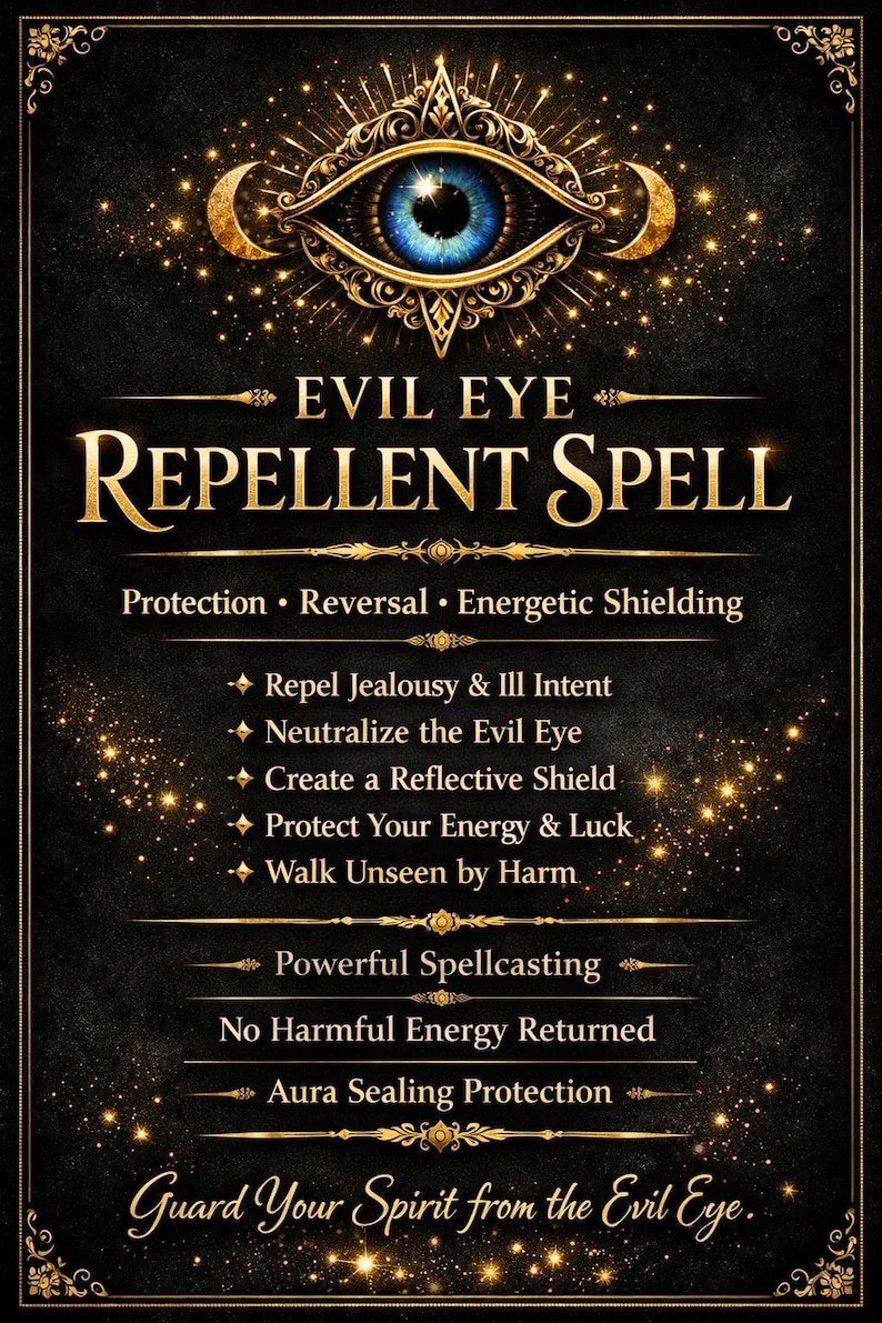EVIL EYE REPELLENT - Etsy
