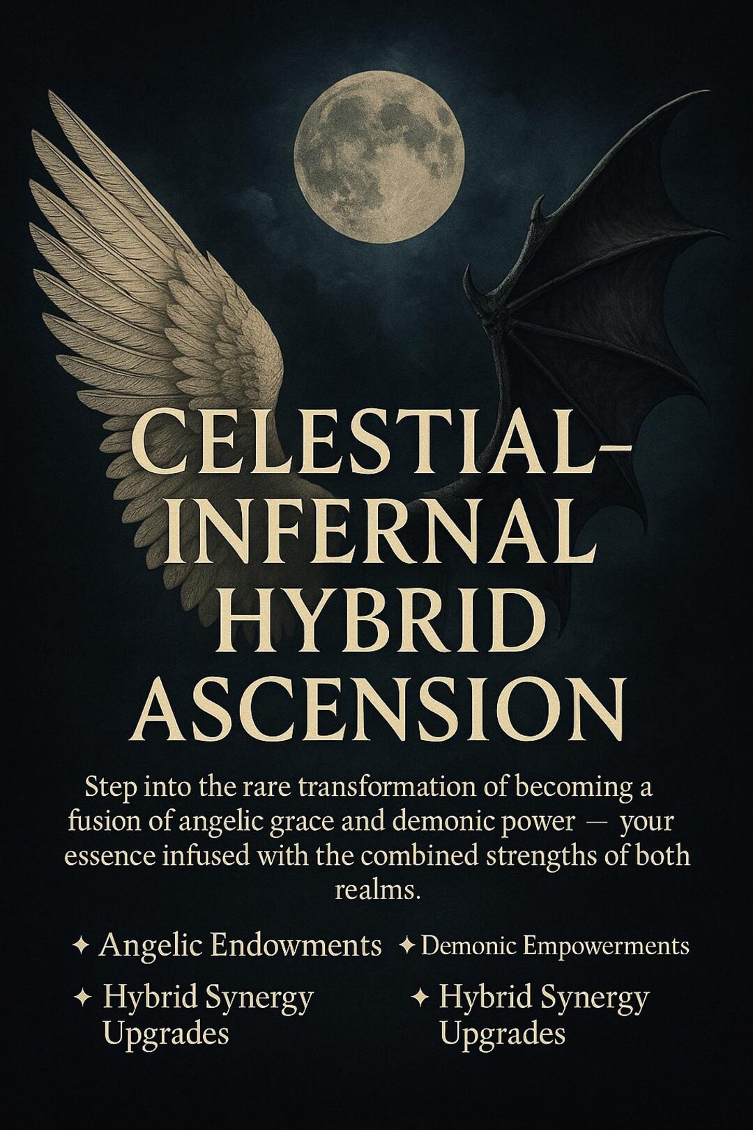 Celestial–infernal Hybrid Ascension - Etsy