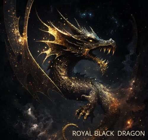 ROYAL BLACK DRAGON Direct Binding Service - Etsy