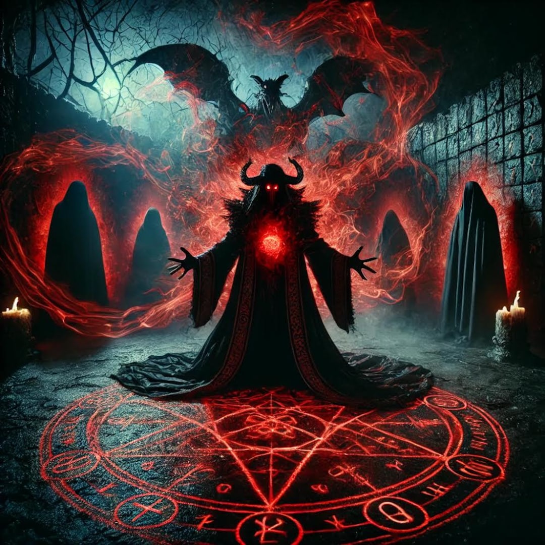 Unlock the Power of the Infernal: TRANSFORM Into a Demonic Magician - Etsy
