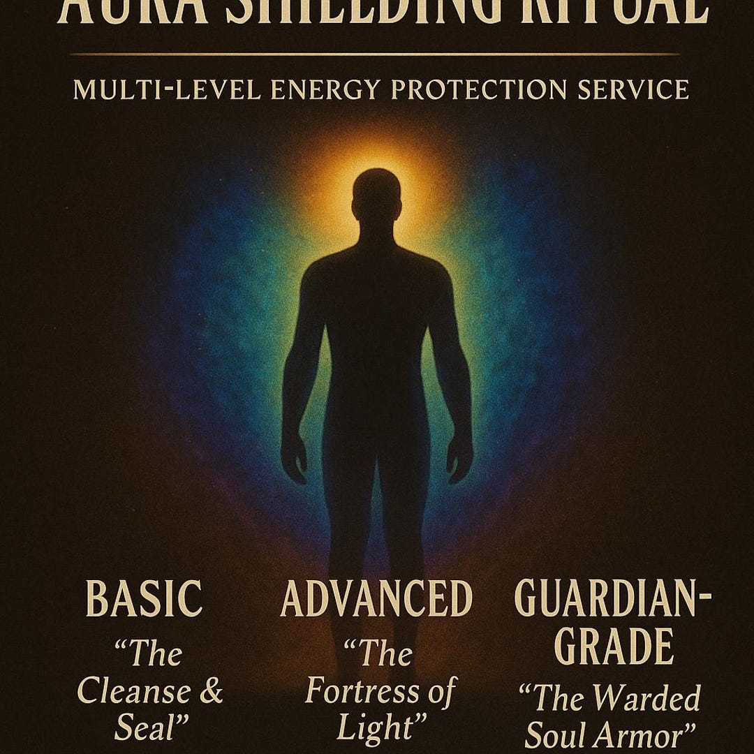 Aura Shielding Ritual – Multi-level Energy Protection Service - Etsy