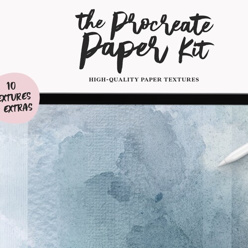 Storybook Watercolor Paper Texture for Procreate - Etsy