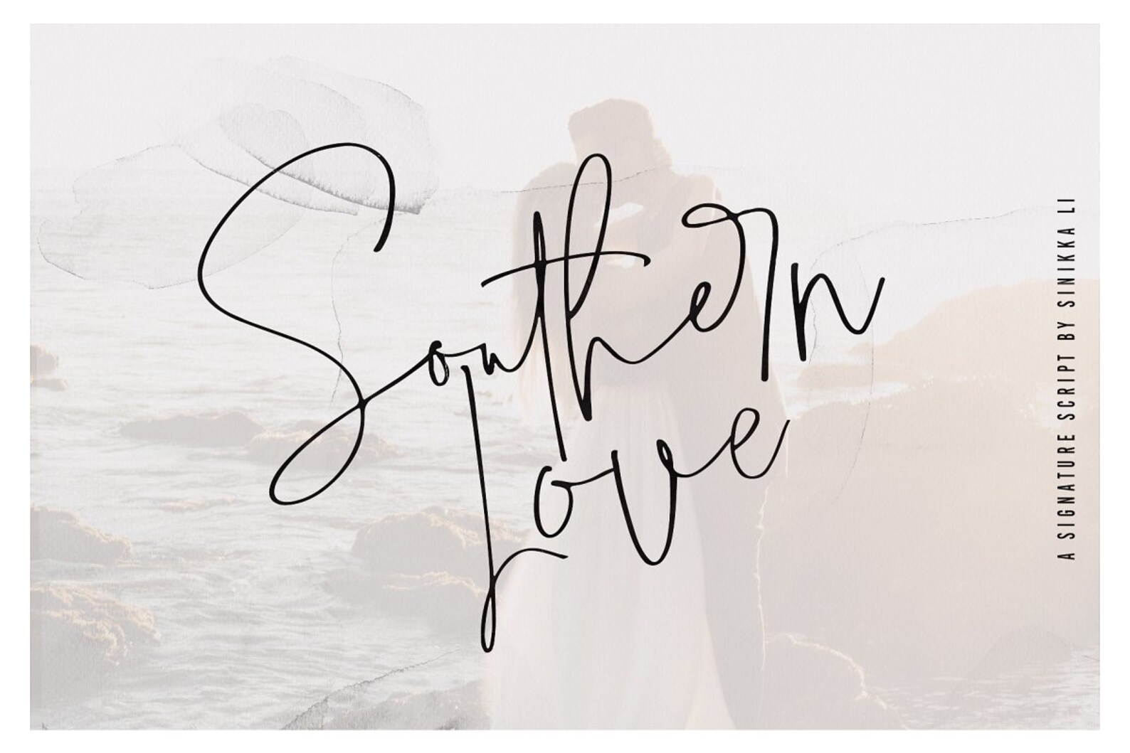 Southern Love Signature Script Font Calligraphy Font | Etsy