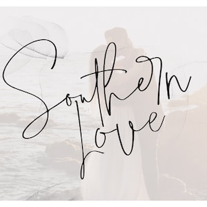 Southern Love Signature Script Font Calligraphy Font - Etsy