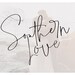 Southern Love Signature Script Font Calligraphy Font - Etsy