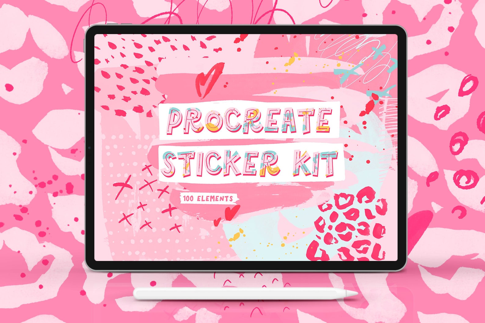 Procreate Sticker Brushes Stamp Brush Procreate Lettering - Etsy UK