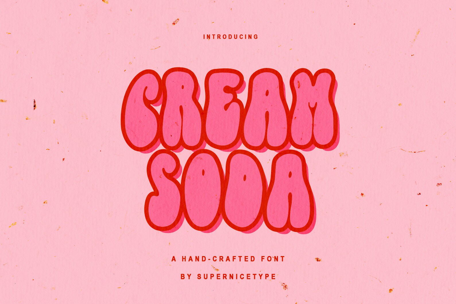 Cream Soda Retro Font Serif Font Display Font Logo Font - Etsy