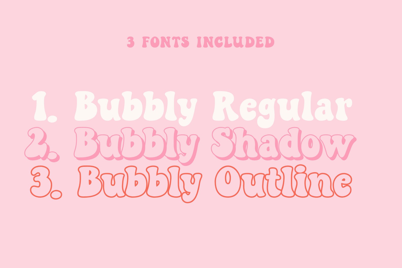 Bubbly Font Serif Font Display Font Logo Font Handwriting - Etsy