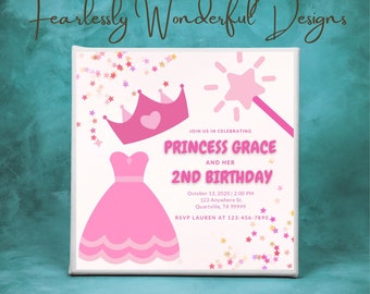 Farm Animal Themed Birthday Party Invitation, Kid's Birthday Party ...