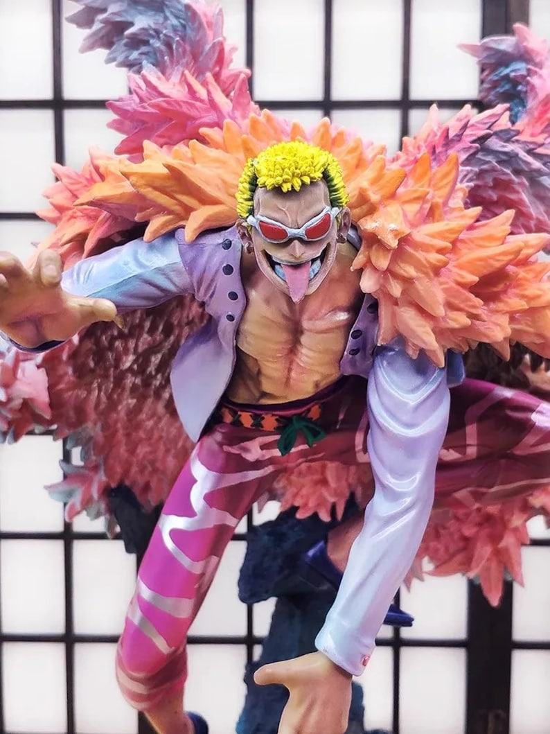 Donquixote Doflamingo Figure, One Piece Seven Warlords of the Sea Anime ...