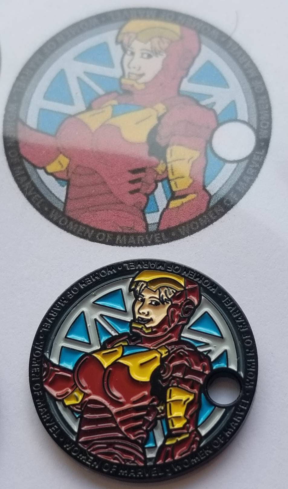 Women of MARVEL & Women of DC Comics Pathtag Set of 7 Collectible ...