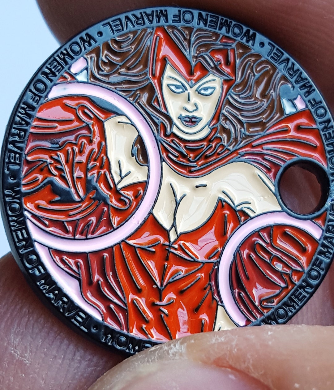 Scarlet Witch Pathtag Coin Women of Marvel Comics Stan Lee - Etsy