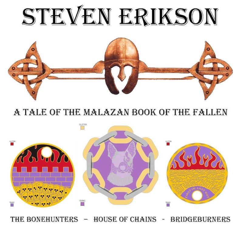 Malazan Book of the Fallen Pathtag Collector Coin Set: Bonehunters ...