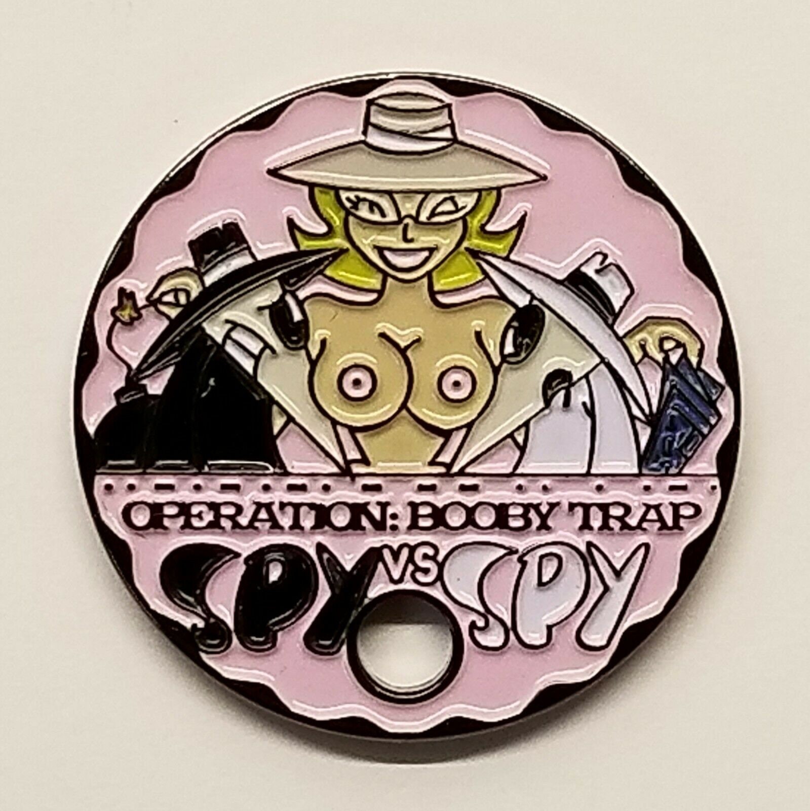 Spy Vs Spy Grey Lady Spy breast Cancer Awareness MAD Magazine Pathtag ...