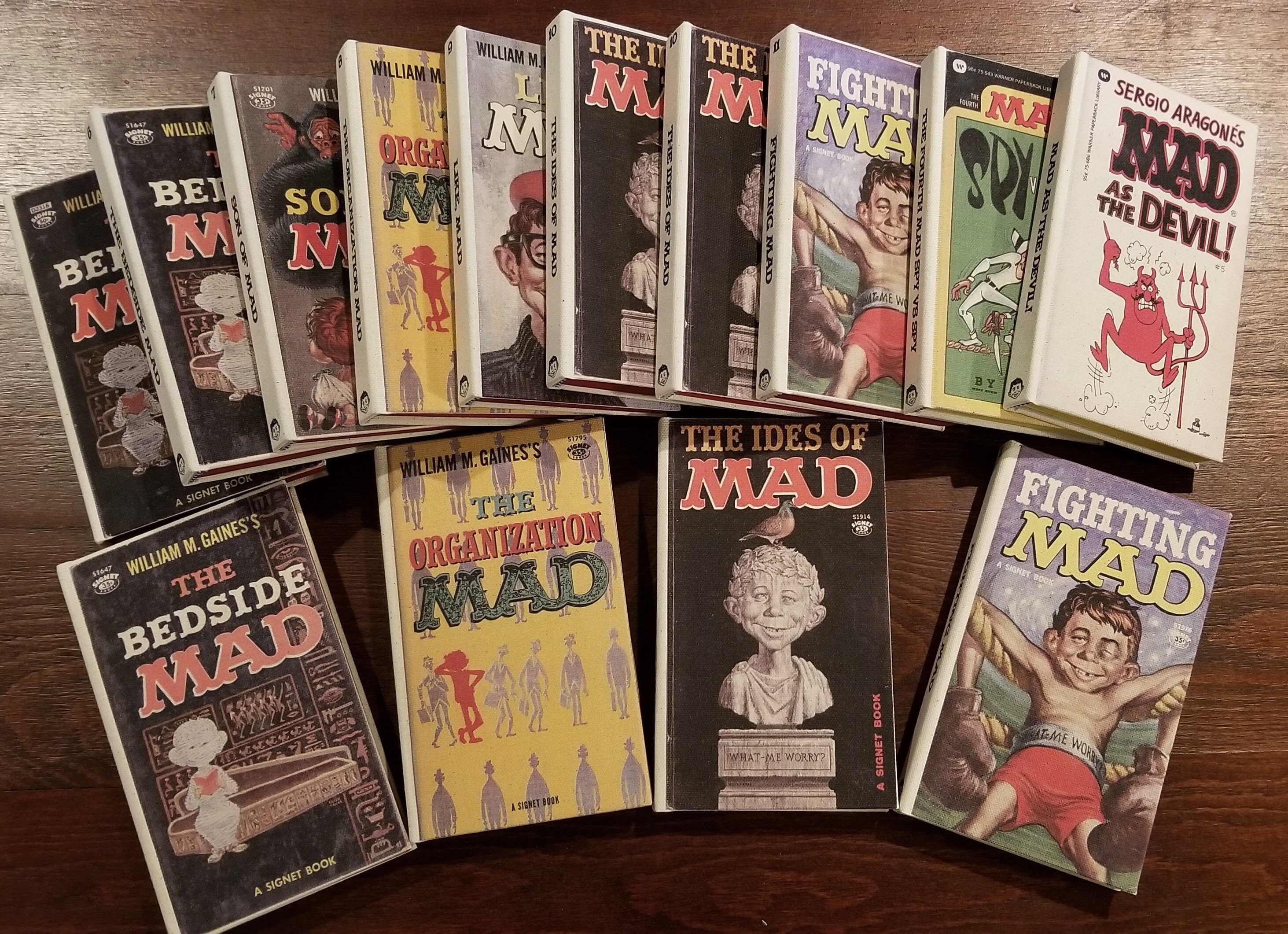 HARDCOVER MAD Magazine Paperback Book YOU Choose Custom Made High ...