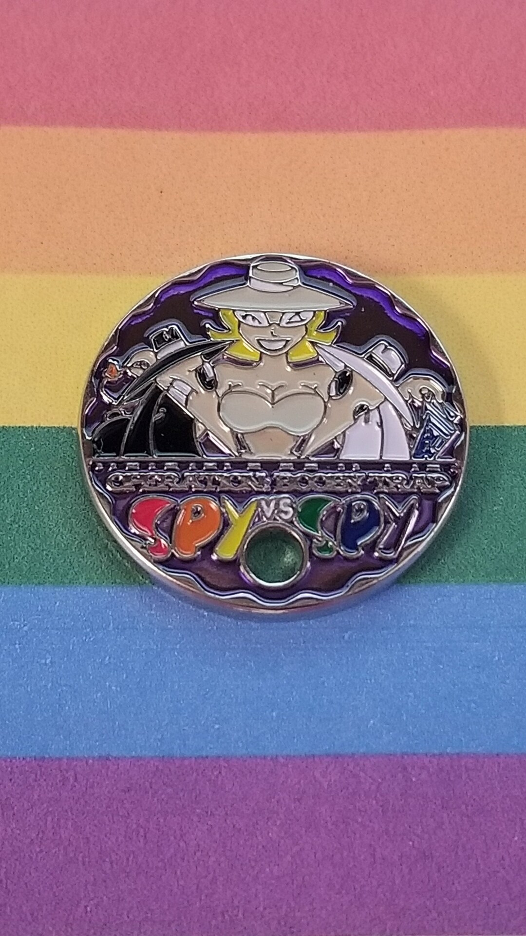 Spy Vs Spy Grey Lady Spy Pride Awareness Magazine LGBT MAD Opération ...