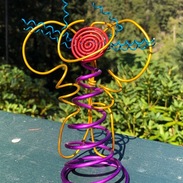 Wire Angel Sculpture - Etsy
