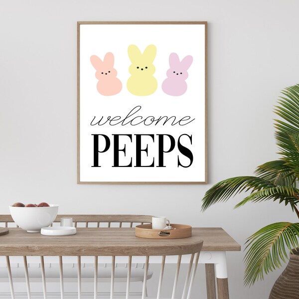 Peeps Art - Etsy
