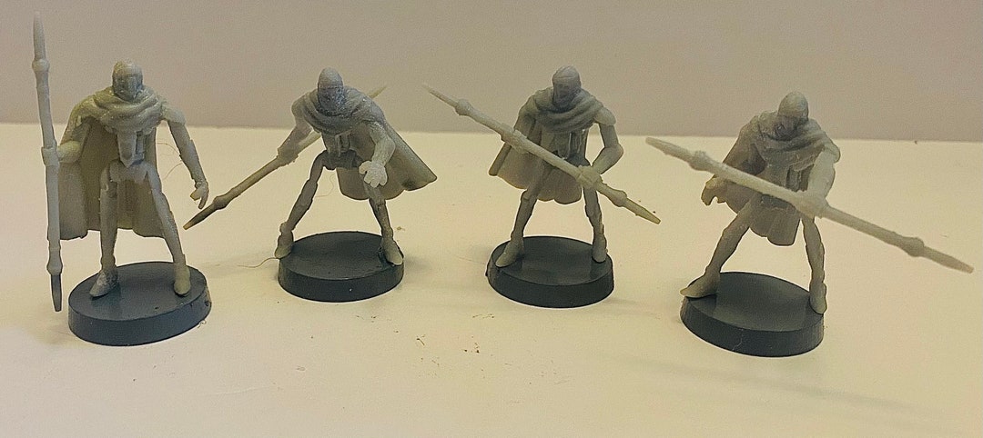 Magnaguard Legion Scale With Base, Squad of 4 - Etsy