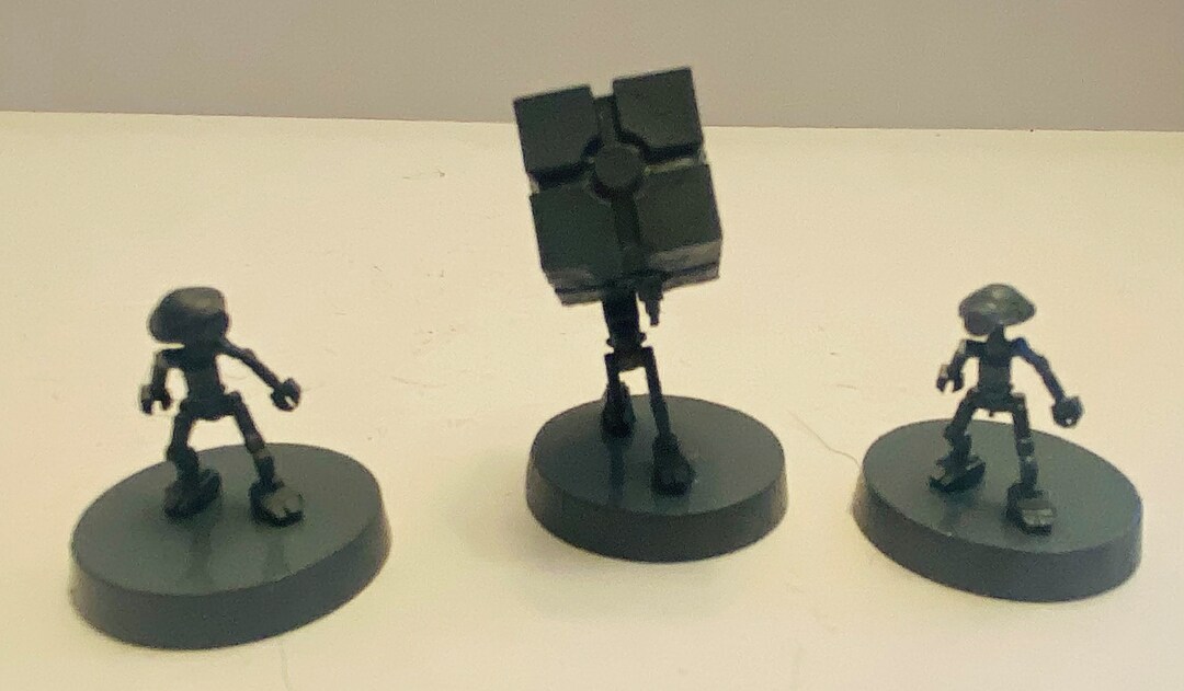 Pit Robot Legion Scale With Base, Squad of 3 - Etsy