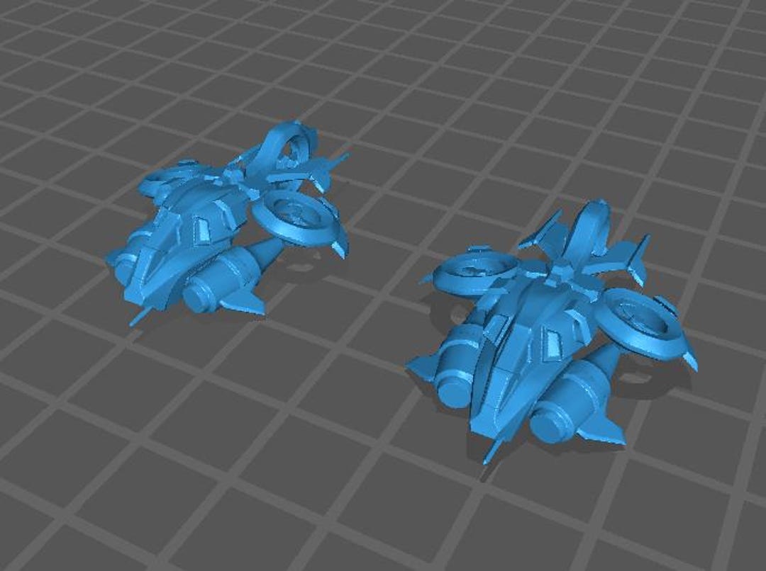 Starcraft Banshee Squad of 2 28mm Scale - Etsy