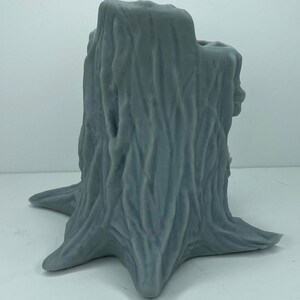 Scary Tree Stump Multi-colored Candle Holder - Etsy