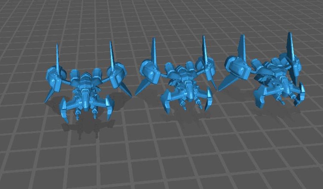 Starcraft Valkyrie Squad of 3 28mm Scale - Etsy