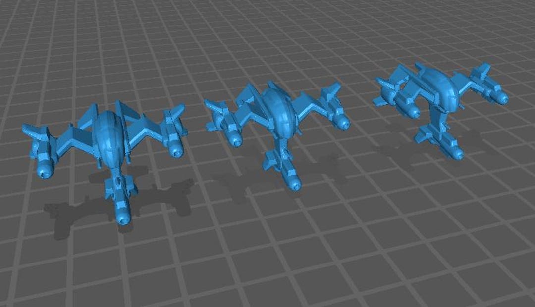 Starcraft Wraith Squad of 3 28mm Scale - Etsy