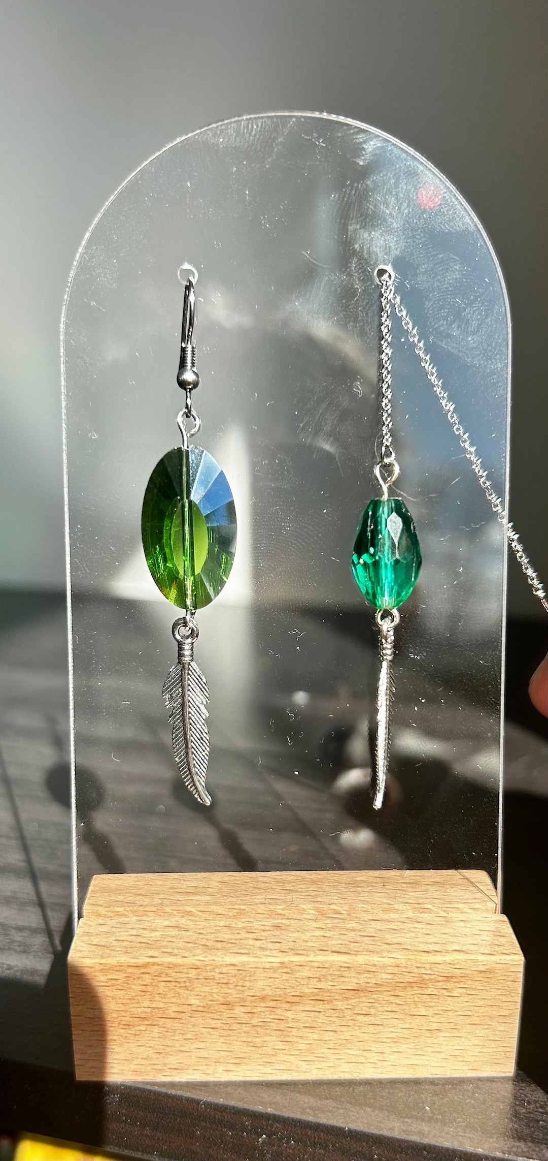 Friendship Emerald Earring Set - Etsy