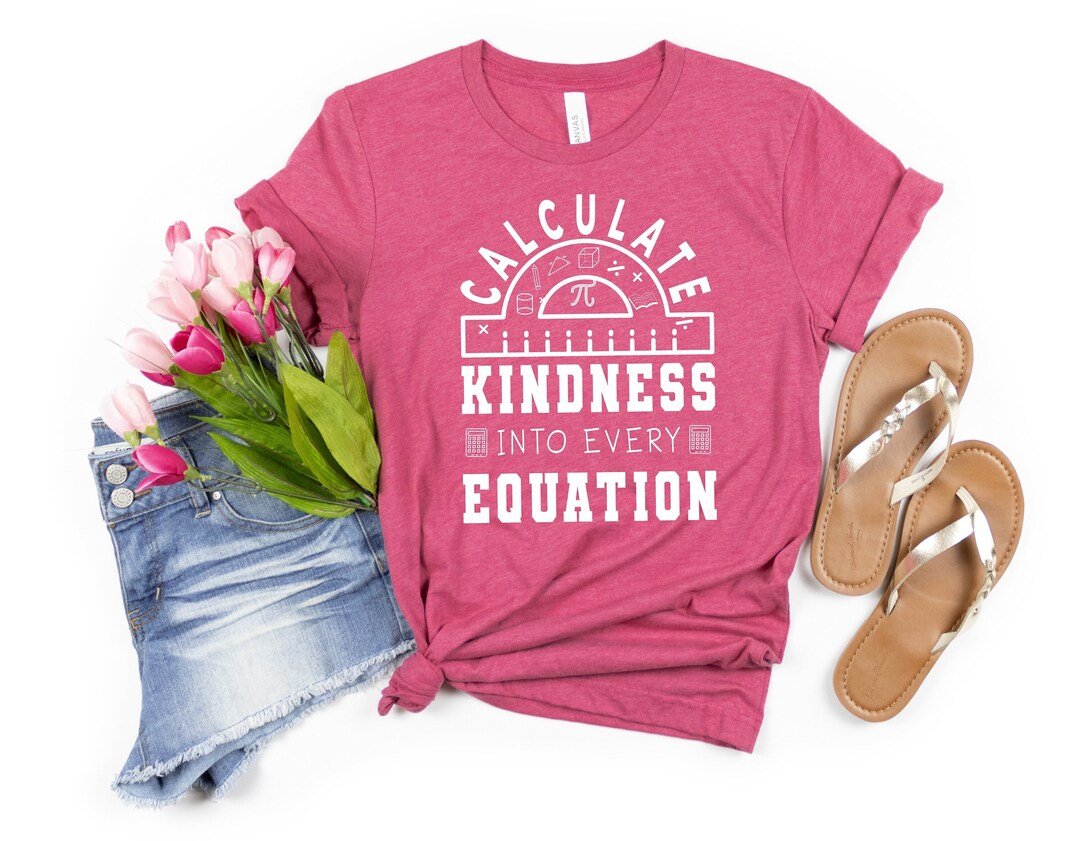 Calculate Kindness Into Every Equation - Etsy