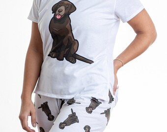 Chocolate Labrador Pajamas - Etsy