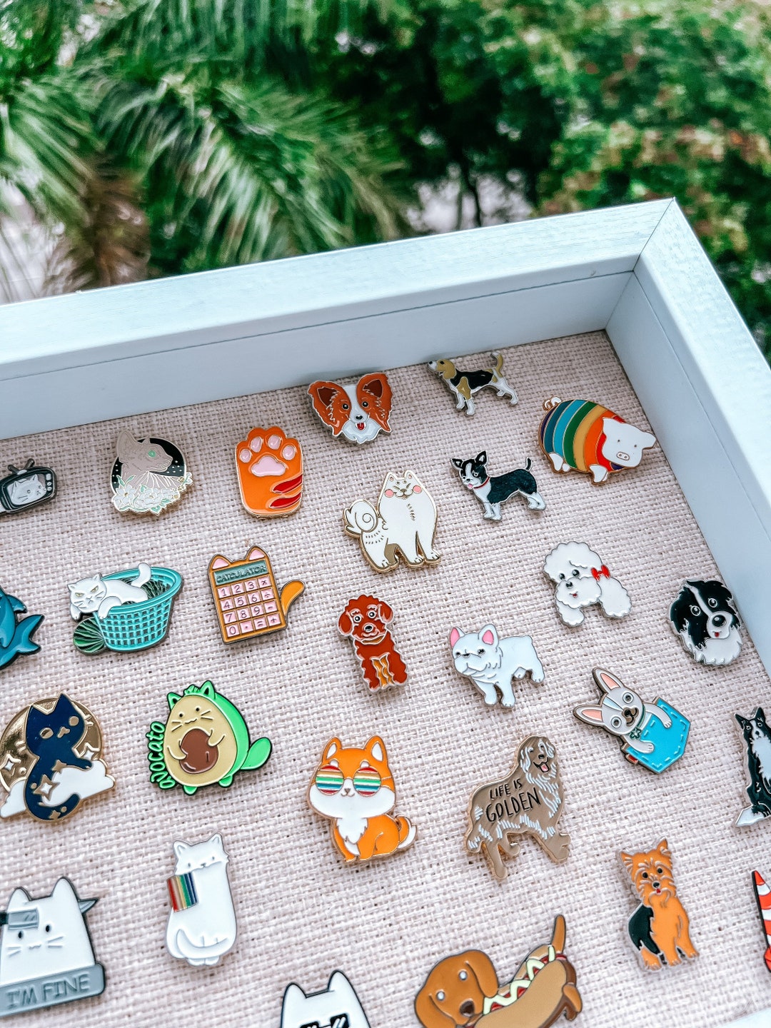 Cat Pins, Pet Love Enamel Pin, Dog and Cat Pin for Backpacks and ...