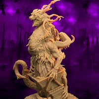 Alien Monster Sci-fi Wall Sculpture Relief Hermaeus Mora Shuma Gorath ...