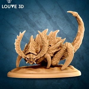 Rust Bug / Rust Monster La Louve 3D 3D Printed RESIN Fantasy Dnd RPG ...