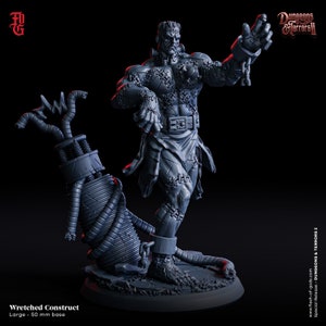 Wretched Construct Flesh of Gods Dungeons & Terrors RESIN Fantasy ...