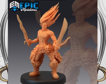 Dnd Genasi Miniatures - Etsy