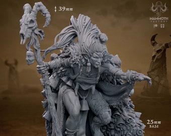 Ikayen Monk Mammoth Factory RESIN Fantasy Dnd RPG Tabletop Gaming Miniatures - Etsy